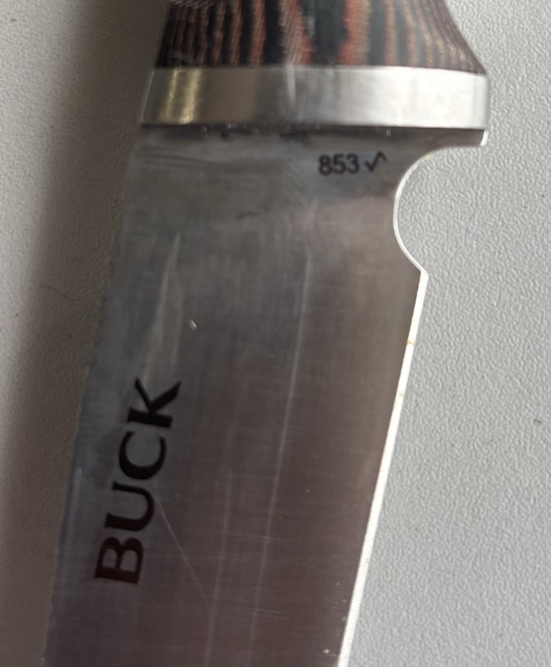 Buck Knives 853 Small Selkirk Fixed Blade Survival Knife with molded ...