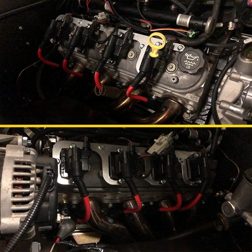 Fit LSx LS2 LS1 LS3 LS6 LS7 High 10mm Heat Spark Plug Ignition Wires ...