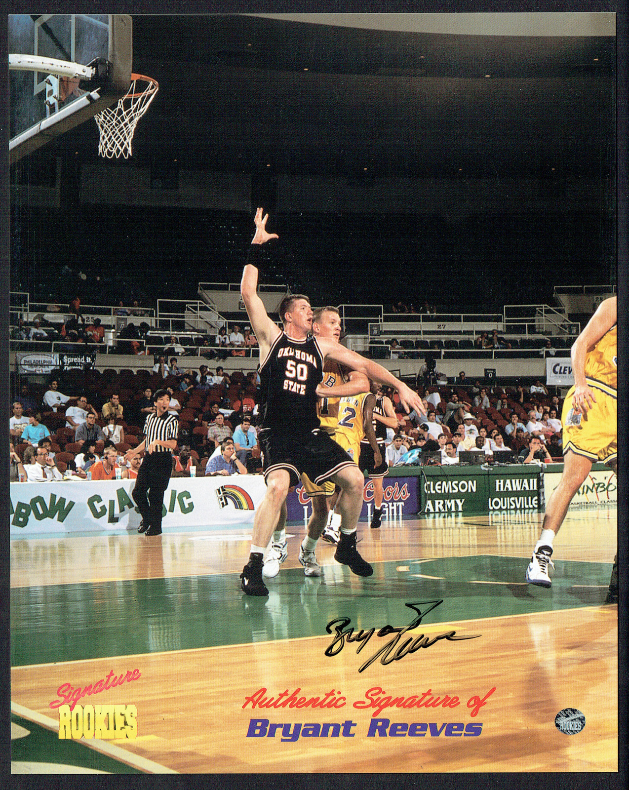 Bryant Reeves signed autograph auto 8x10 Signature Rookies Giant ...