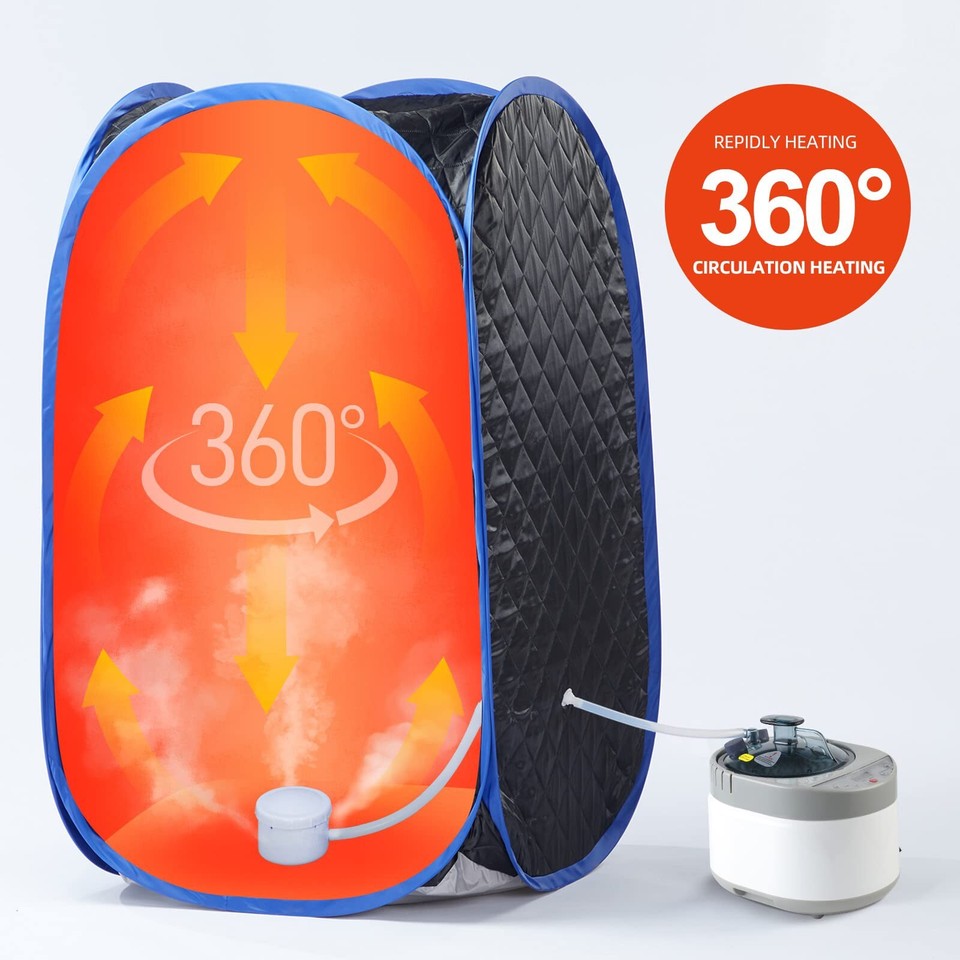 1500W Sauna Steamer Pot Machine Portable Sauna Steam Generator US Plug ...