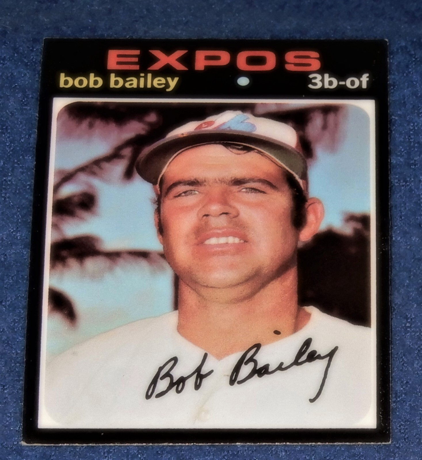 1971 Topps Set-Break #157 BOB BAILEY Montreal EXPOS EXMT -a | eBay