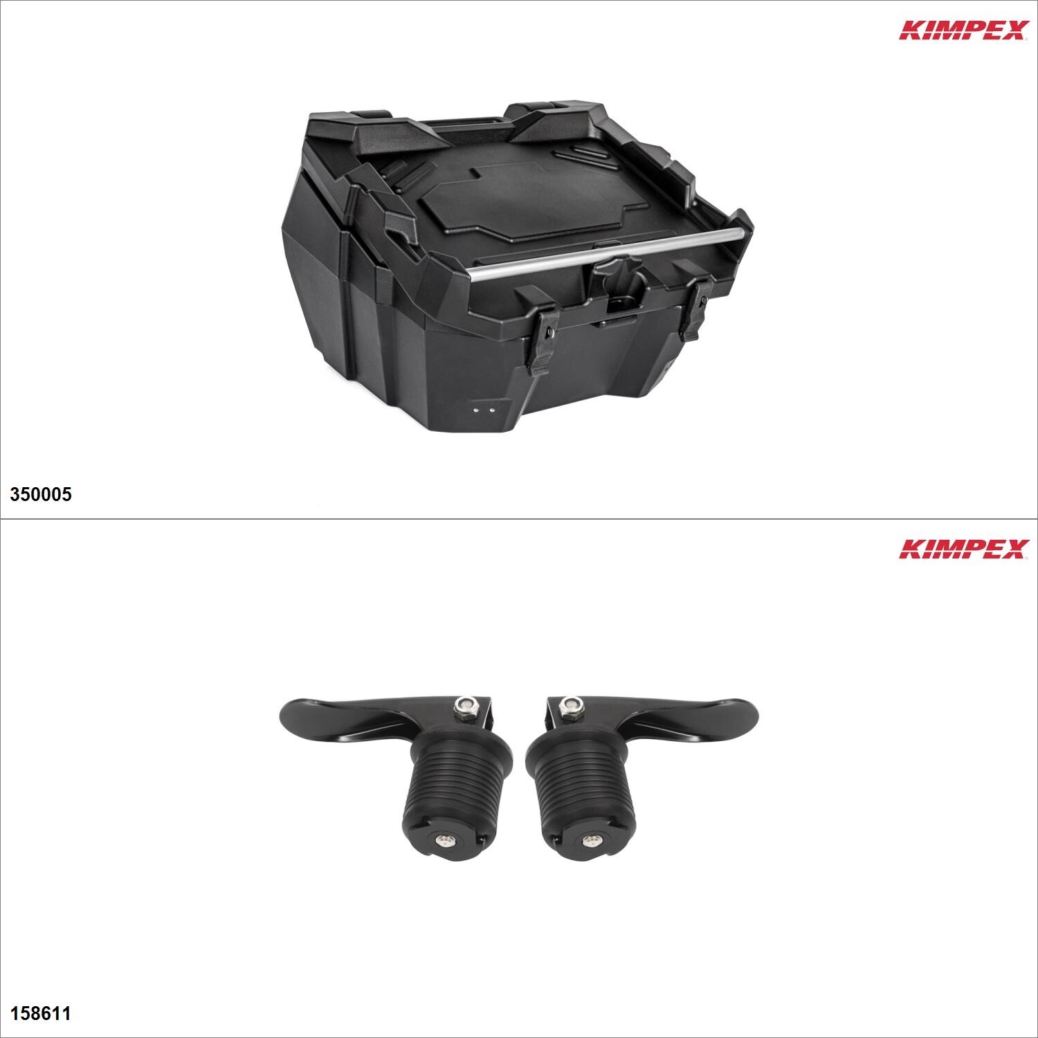 Kimpex 85L Trunk and Supports Kit - Kit #2022 | eBay