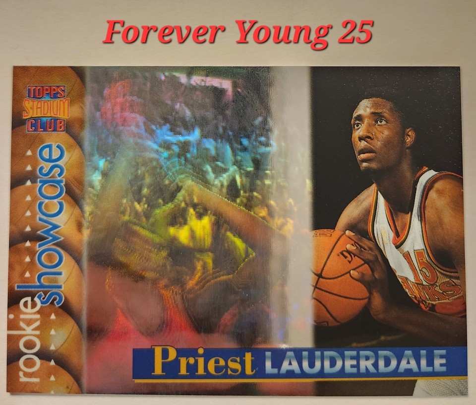 1996/97 Stadium Club MEMBERS ONLY Priest Lauderdale ROOKIE SHOWCASE ...