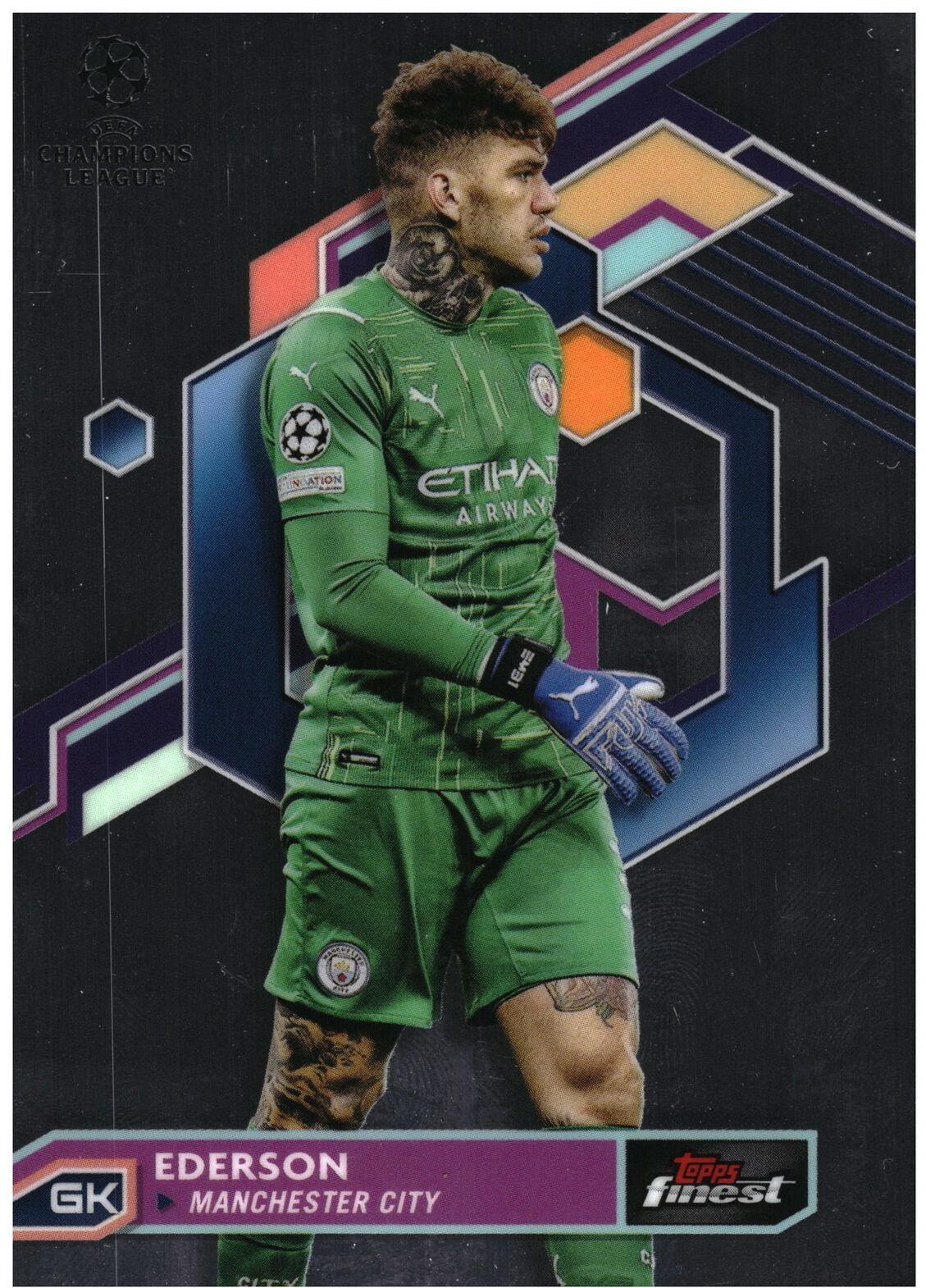 2022-23 Topps Finest UEFA Club Competitions - Ederson #129 for sale ...