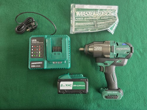 Masterforce Boost 241-0347 1/2" Impact Wrench 20v Brushless w/Battery ...