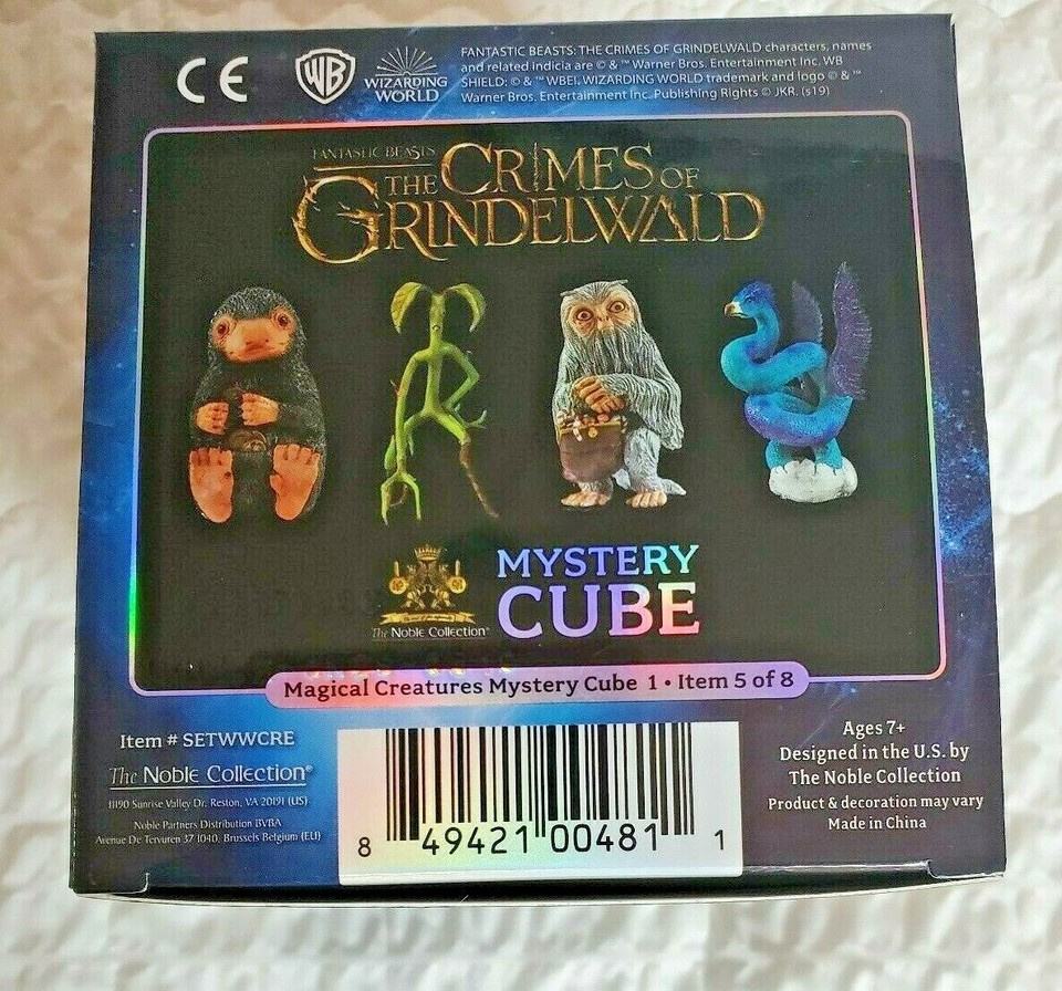 Lot two (2) Magical Creatures Mystery Cubes Harry Potter & Fantasy ...