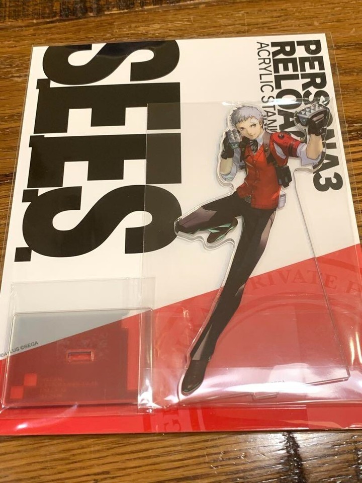 PERSONA 3 RELOAD Akihiko Sanada Acrylic Stand New SEES battle outfit ...