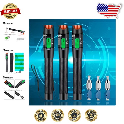 Compact Fiber Optic Fault Locator with Long Battery Life - 30km Testing ...