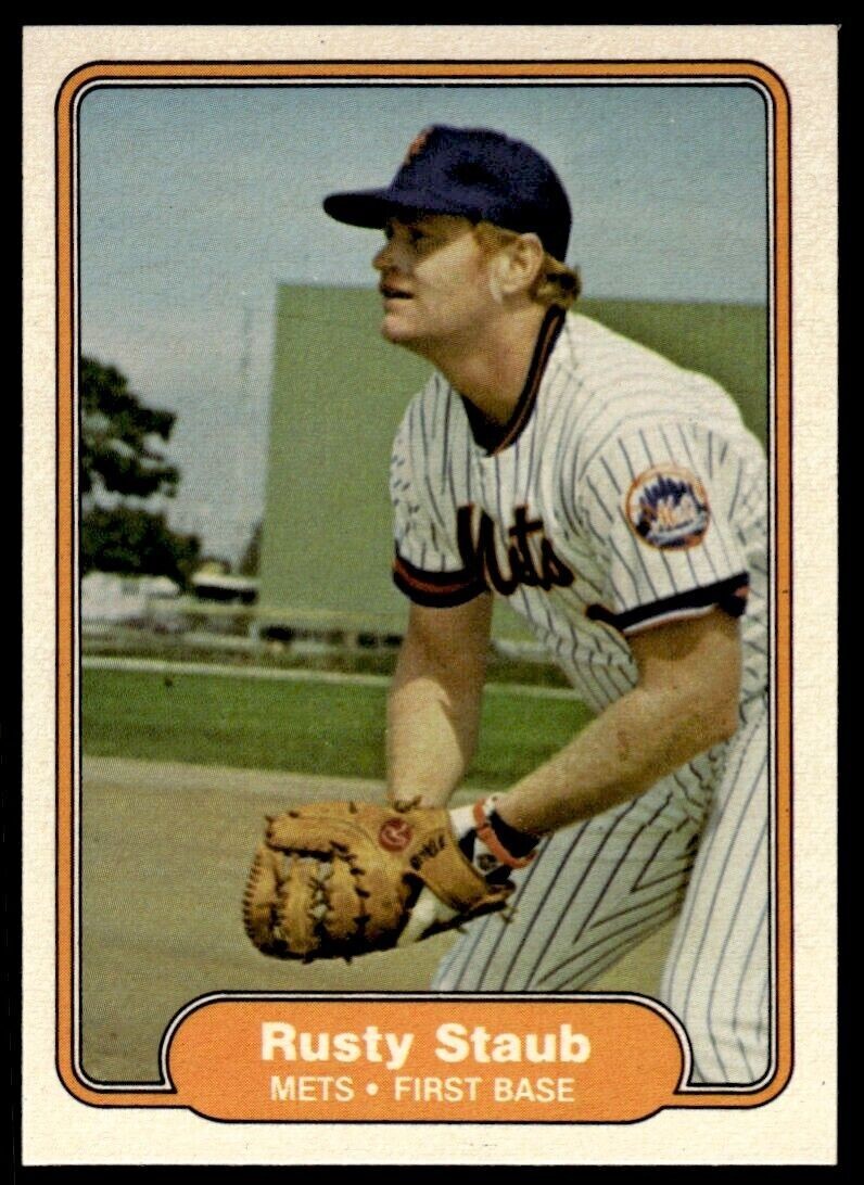 Lot Of 95 1982 Fleer Baseball Rusty Staub Card # 536 | eBay