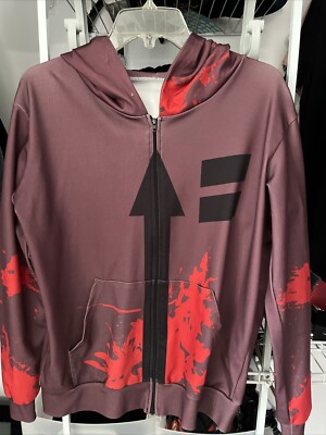 Mens Costume Cosplay Isaac Foster Zack Cosplay Costume Hoodie Coat Size ...