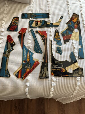 Bally SPY HUNTER Pinball Machine USED Plastics Full Set | eBay