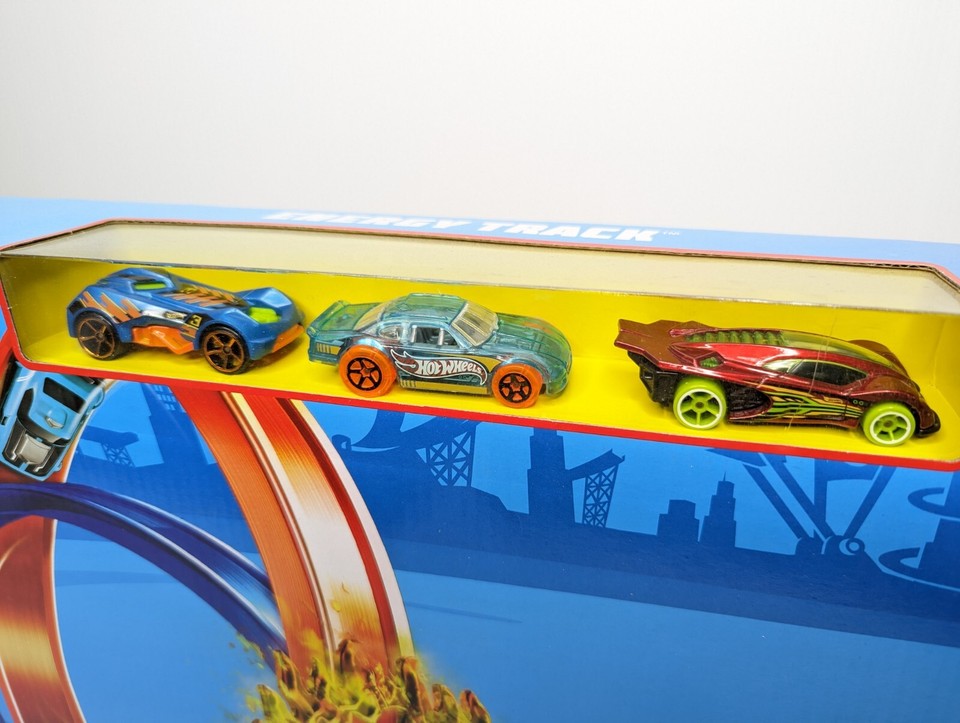 Hot Wheels Action Energy Track Set Playset Multi Cars & Power Loops ...