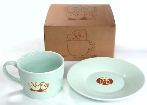 Mug/hot water cup Kirby & Waddle Dee cup & saucer "Kirby of the | eBay