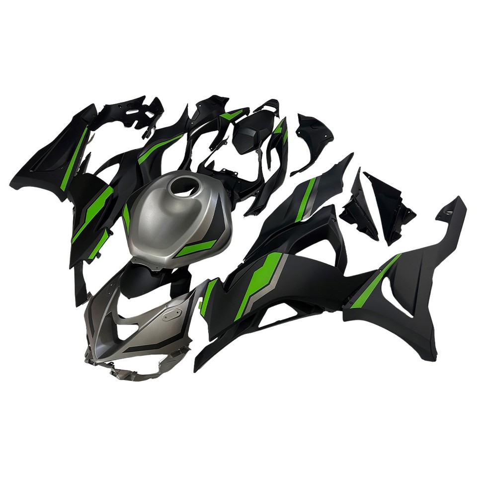 ABS Matte Gray Black Green Bodywork for Kawasaki ZX-6R 2024 2025 ZX6R ...