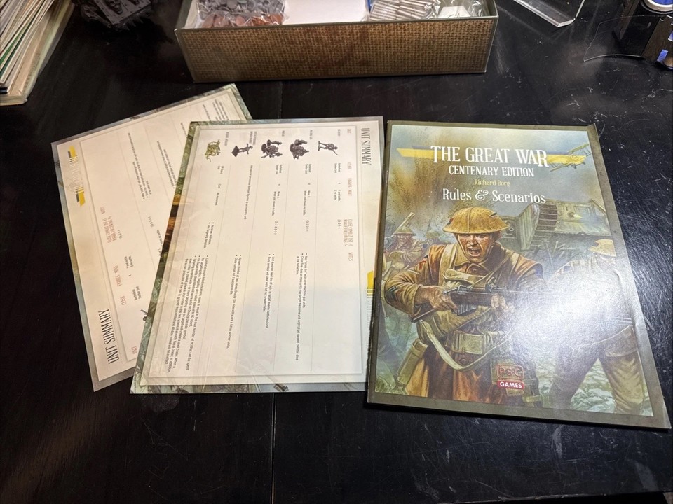 The Great War Centenary Edition Richard Borg PSC Board Games ~ 100% ...