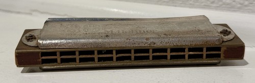 VTG ANTIQUE 1930s M. Hohner Auto Valve Harp Harmonica Organ Tone Key of ...