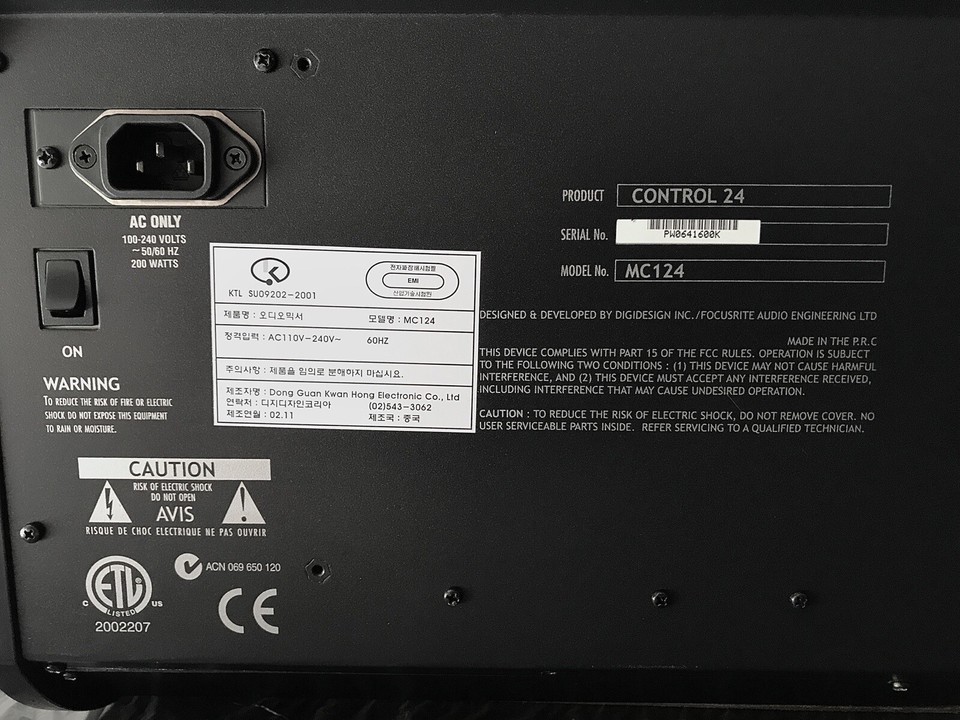 Digidesign Focusrite Control 24 | eBay