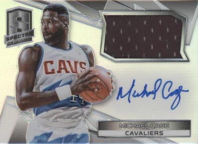 2014-15 Panini Spectra - Autographed Memorabilia Michael Cage #13 /125 ...