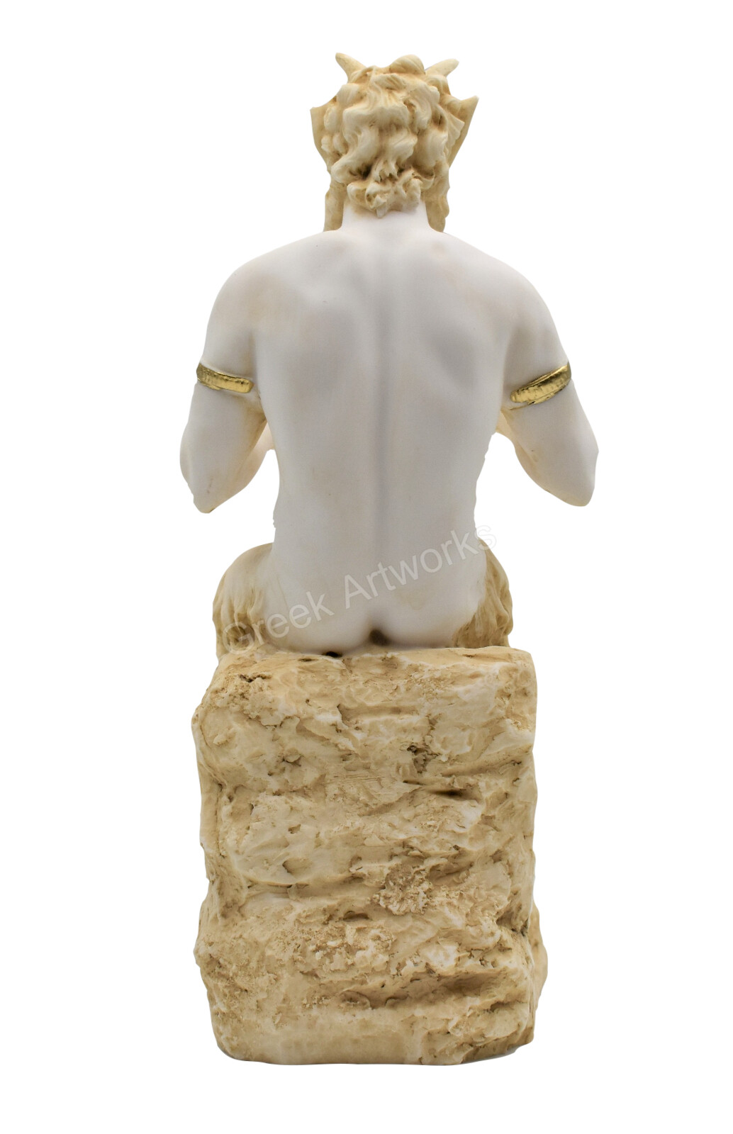 Pan Satyr Greek Nude God of Nature Faunus Figurine Statue Sculpture 9. ...