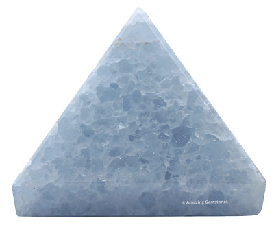 Blue Calcite Crystal Pyramid Collection | eBay