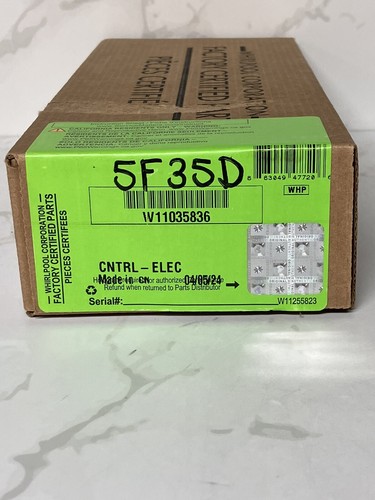 W11035836 Refrigerator Control Board Whirlpool Factory Replacement Part ...