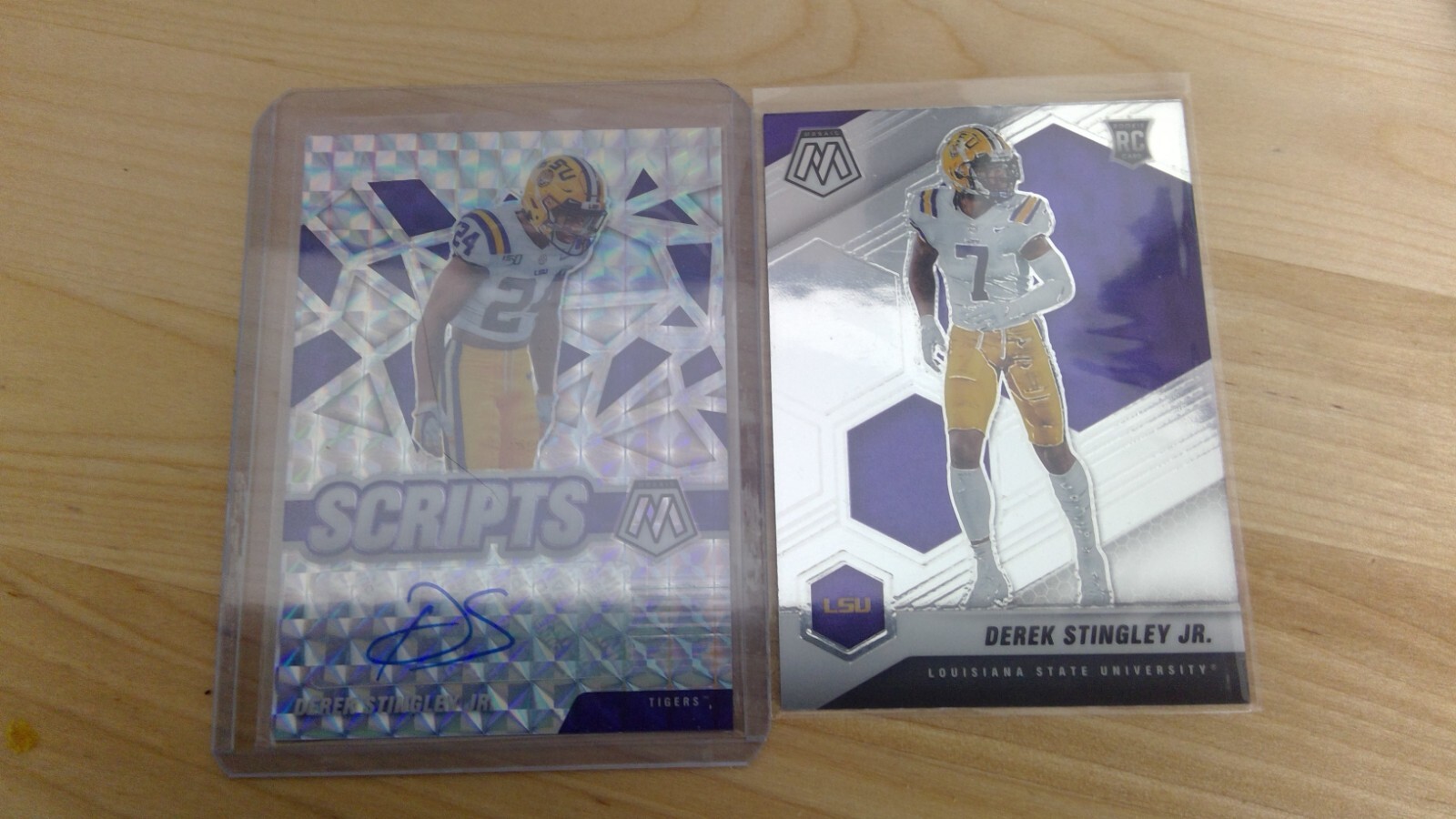 2022 Panini SCRIPTS Derek Stingley AUTO MOSAIC PRIZM + Base & More ...