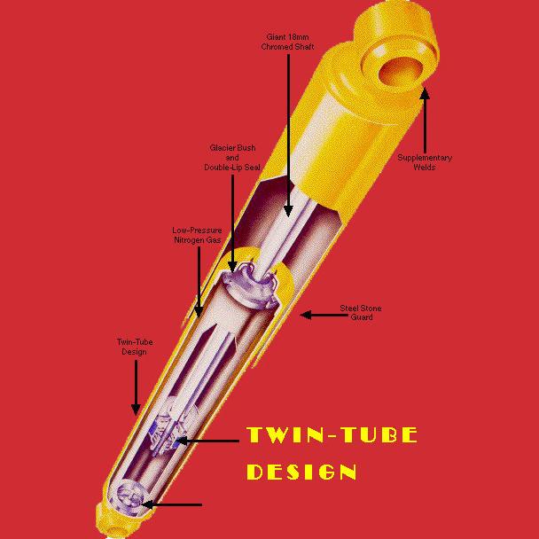 4 Front & Rear Shock Absorber for Toyota Rav4 ACA20 ACA21 ACA22 ACA23 7 ...