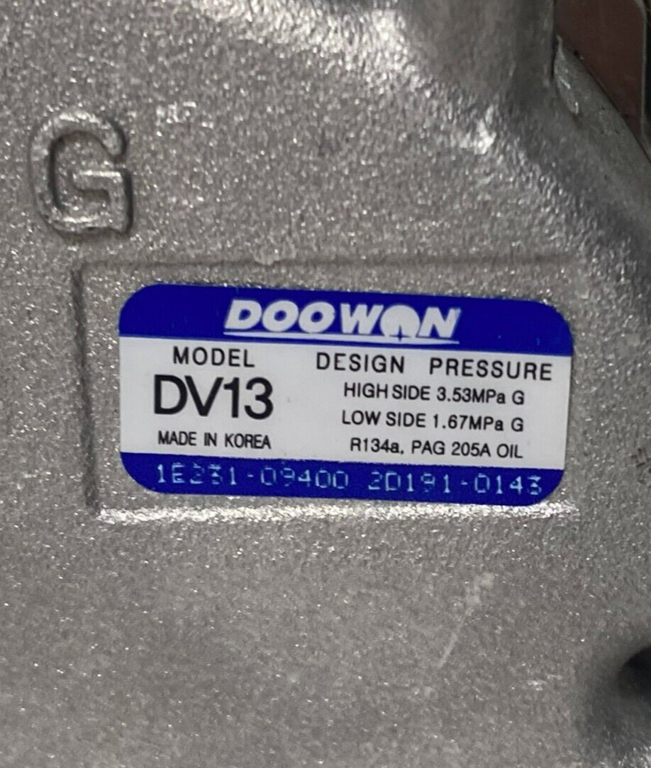 OEM ! A/C COMPRESSOR FOR 2014-2017 HYUNDAI VELOSTER 1.6L NON TURBO ...