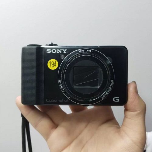 Sony DSC-HX9 Cyber shot 16.2MP 16X Optical Zoom Digital Camera Black ...