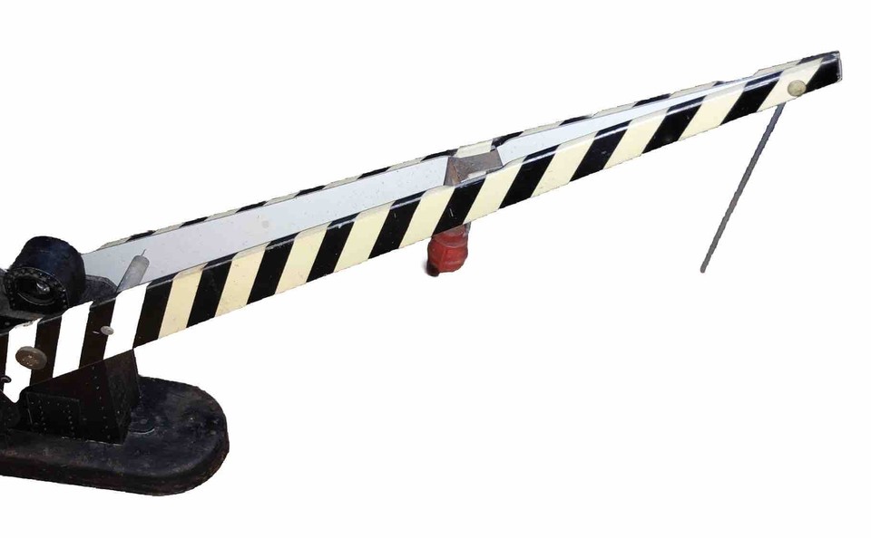 Vintage Louis Marx Automatic Crossing Gate 1438 Train Accessory In Box ...