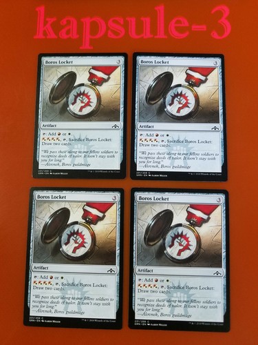 4x Boros Locket (LP-NM) | Guilds of Ravnica | MTG Magic Cards | eBay