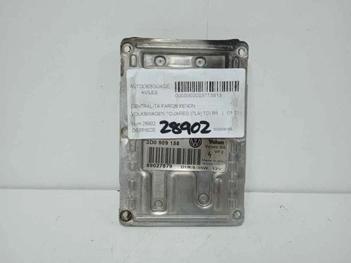 3D0909158 Boîtier Xenon pour VOLKSWAGEN TOUAREG (7LA) TDI R5 2005 ...