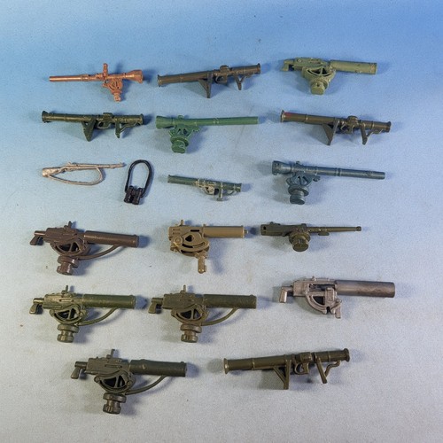 Vintage Marx Battleground WWII Military Play Set Weapons Machine Guns ...