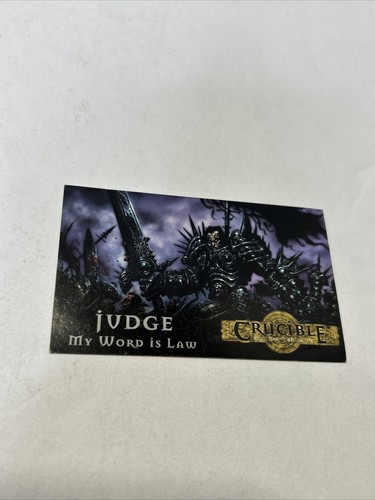FASA Crucible Judge ID Card J2 | eBay