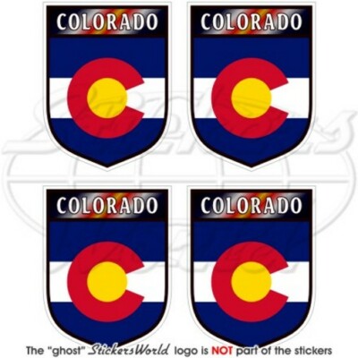 COLORADO Coloradan Etat Écusson États-Unis, Amérique, 50mm Vinyl ...