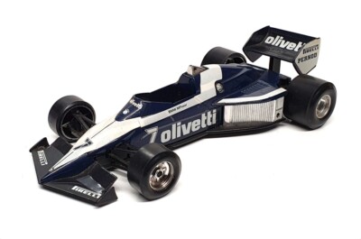 Burago 1/24 scale 6104 - F1 Brabham BT 52 Turbo #7 Olivetti - Blue ...