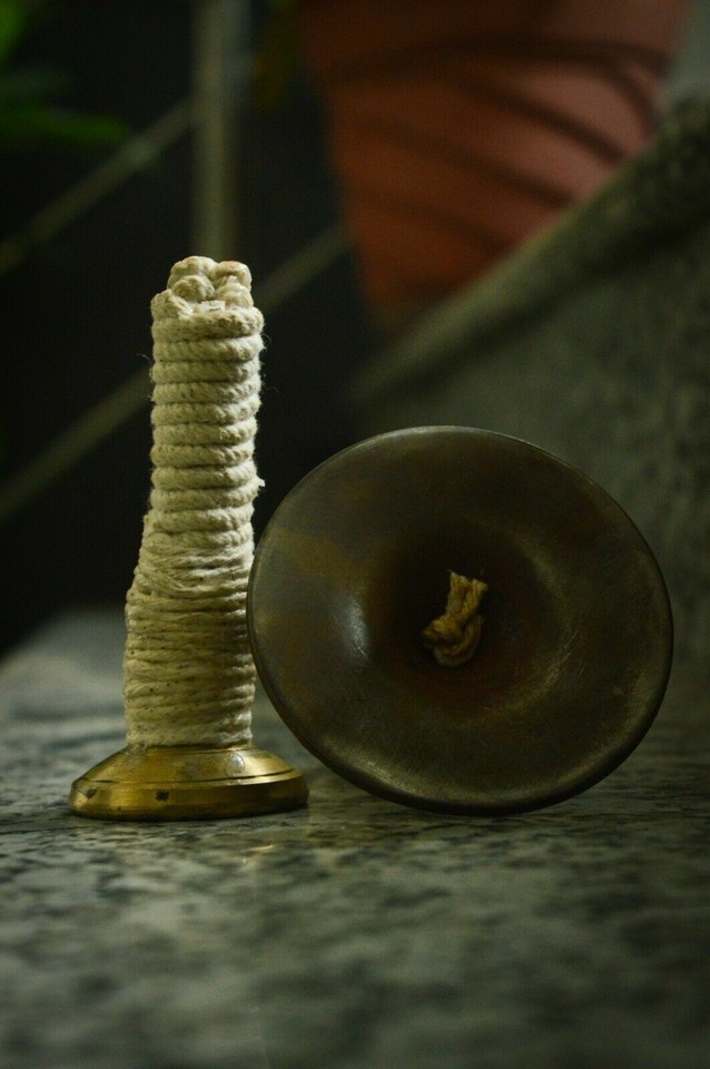 Brass Thalam Musical Instrument Manjira Hand Percussion Finger Cymbal ...