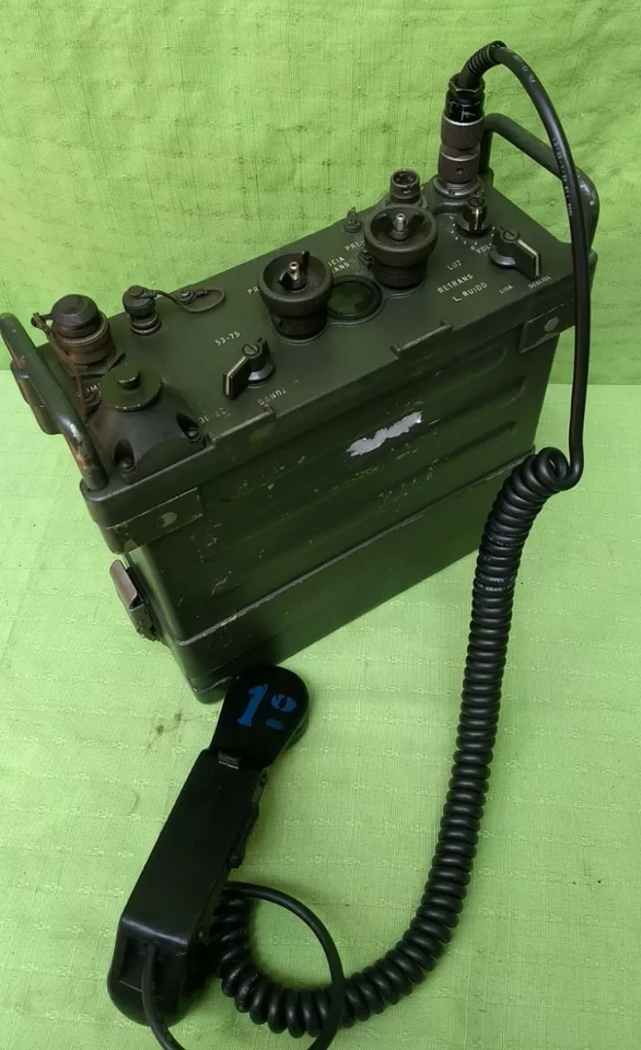 PRC 77 /RC110 Vietnam War Portable Military VHF FM Radio US ARMY | eBay
