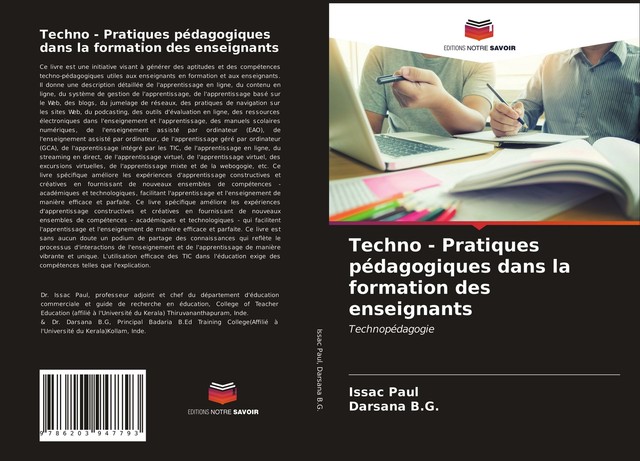 Techno-Pratiques Pédagogiques Dans la Formation des Enseignants von ...