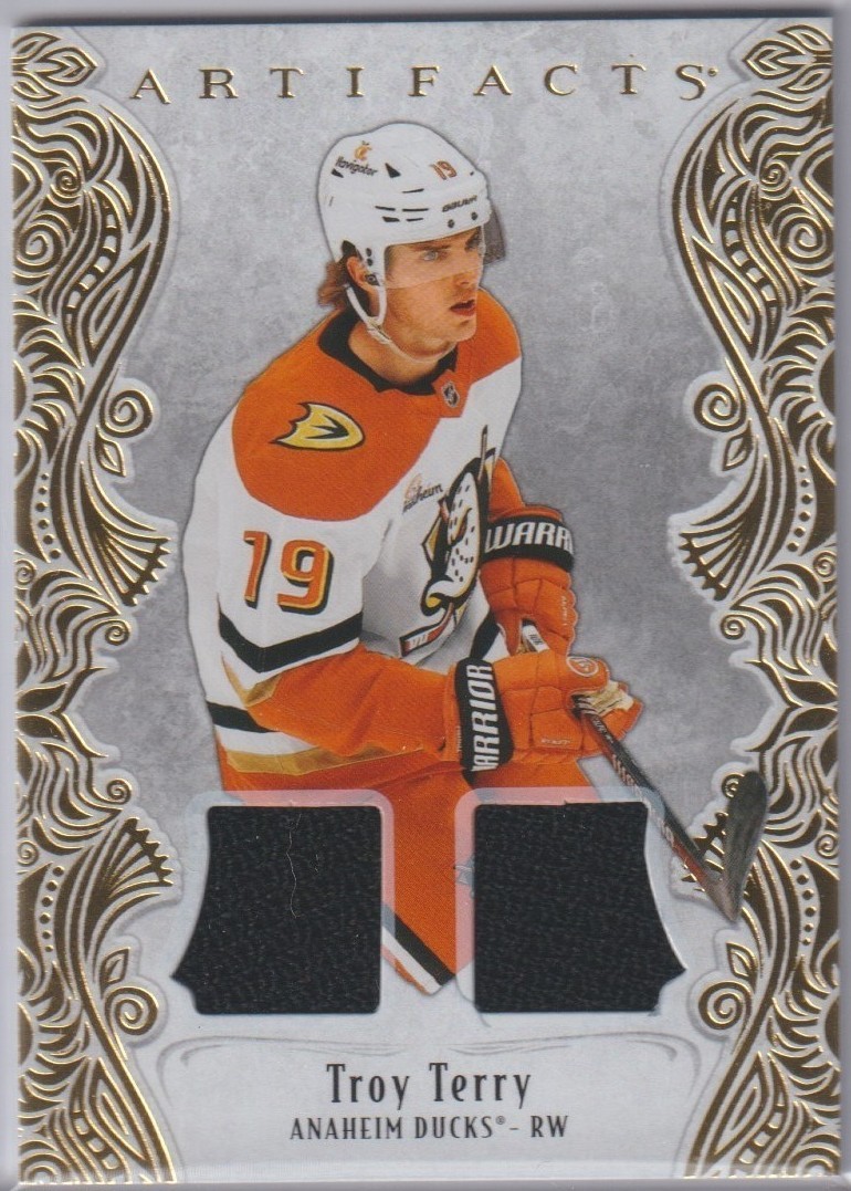 2025-26 Upper Deck Artifacts - Stars Troy Terry #110 Gold Material /199 ...
