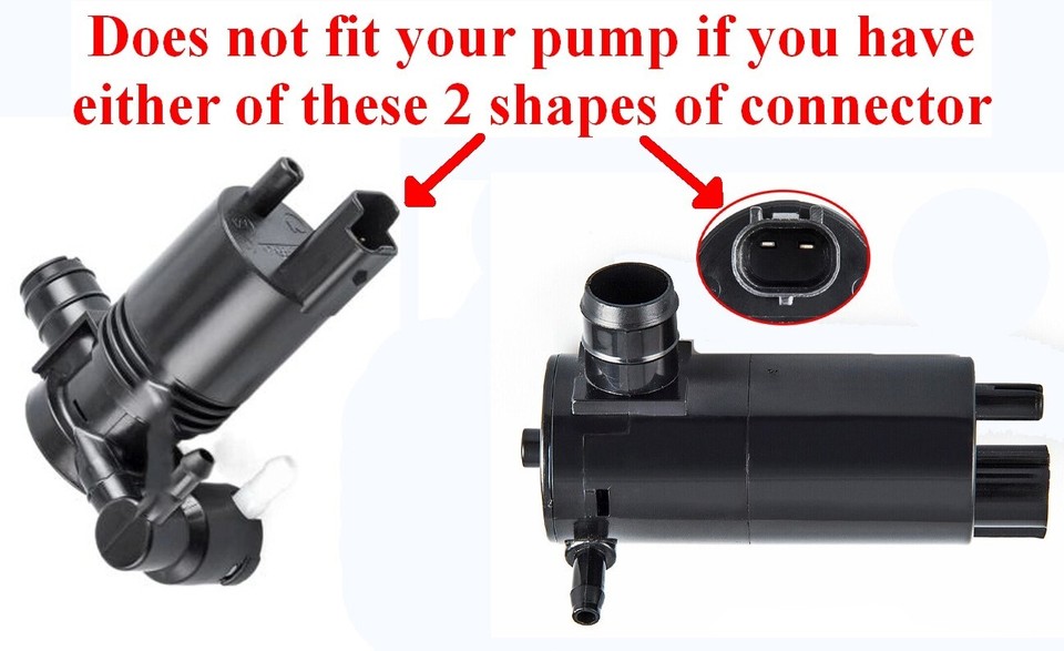 fits Nissan Windshield Washer Fluid Pump Connector Harness Plug Pigtail ...