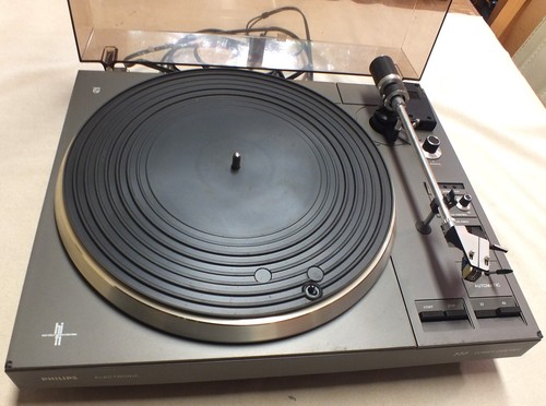 Vintage Philips Electronic 777 Direct Control Record Player Turntable ...