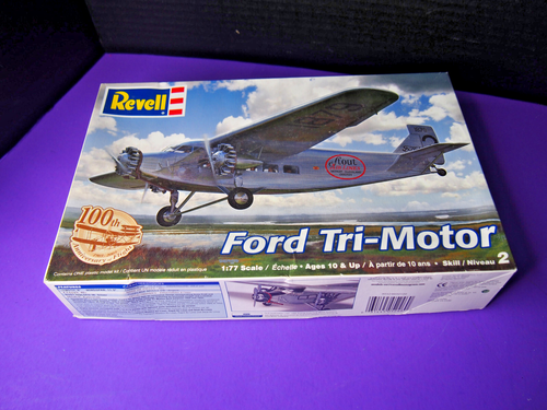 1/77 Revell Monogram Ford Tri Motor Transport Plastic Model Kit 5246 | eBay