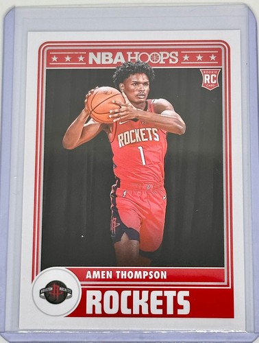 2023-24 AMEN THOMPSON Rookie RC NBA Hoops Hoops Tribute #300 | eBay