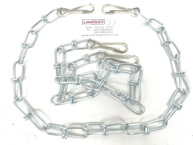 2 x Quality PTO Shaft Safety Guard Chains For Balers Tankers Spreaders ...