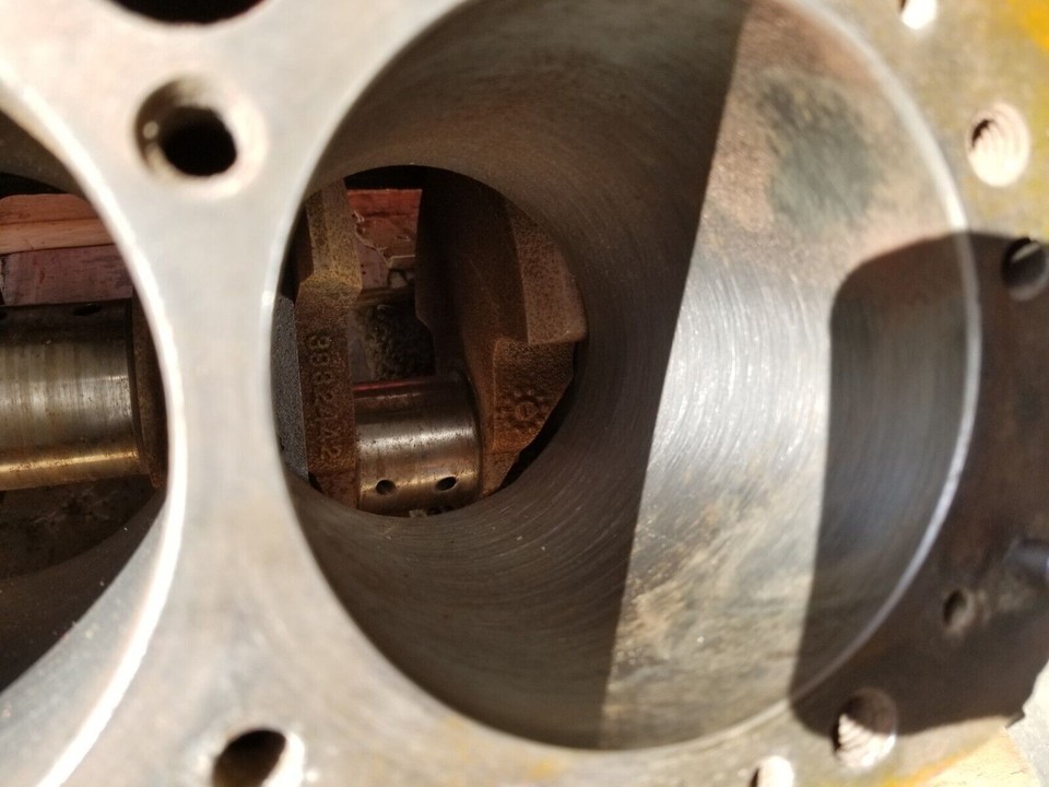 Chevy 350 4 Bolt Main Engine Block w/Crank 3870014 | eBay