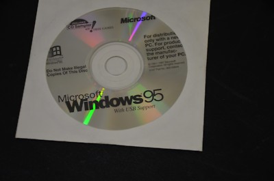 Microsoft Windows 95 - CD ROM Media | eBay