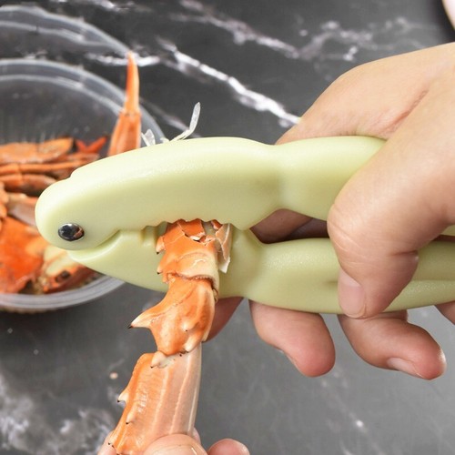 Crab Shell Cracker Multifunctional Kitchen Seafood Tool Creative Walnut ...