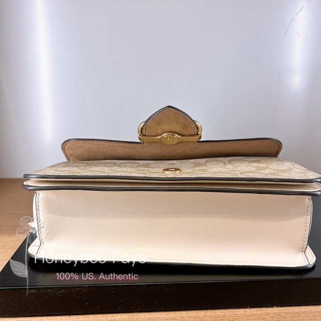 COACH Morgan Shoulder Bag In Blocked Signature Canvas CH506 for sale ...