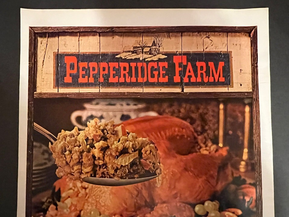 Pepperidge Farm Stuffing Seven Herbs and Spices Thanksgiving 1965 ...